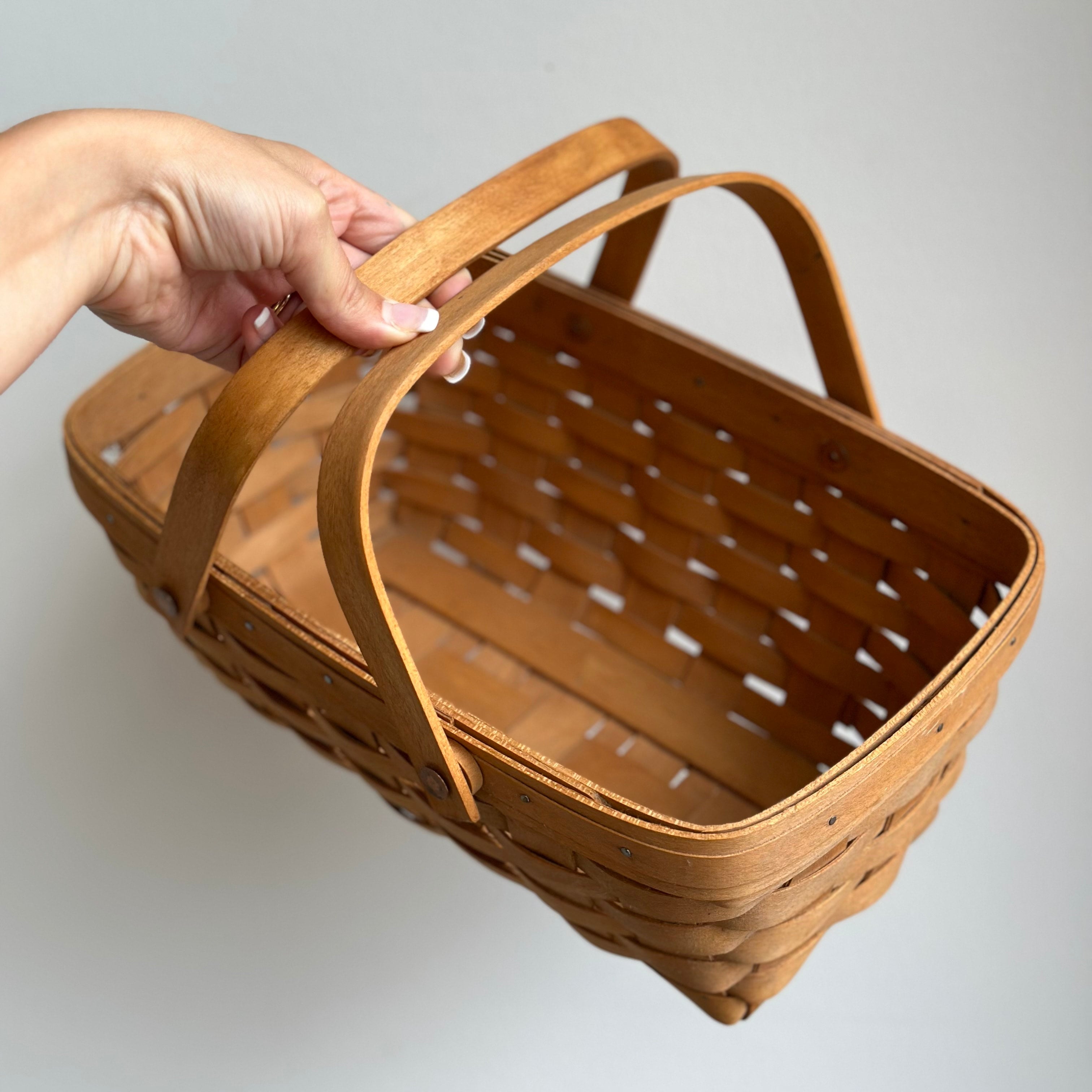 Medium Wicker Rectangular Basket | C. BIRD
